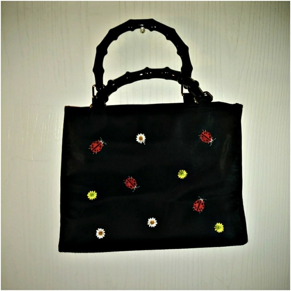 Tiannl | Bags | Tiannl Ladybugsdaisies Handbag | Poshmark